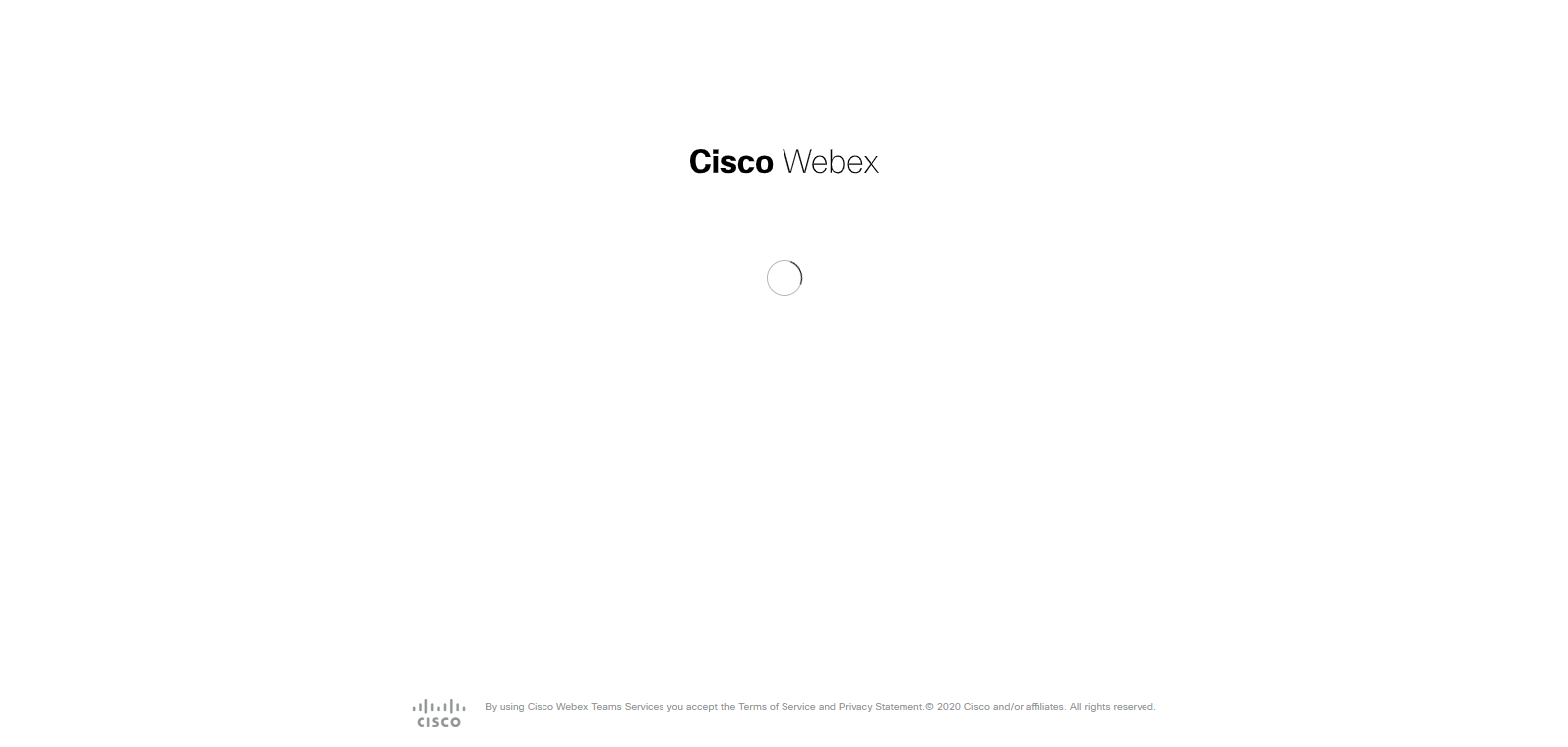 Webex Control Hub sitting at Loading Screen - Cisco Community