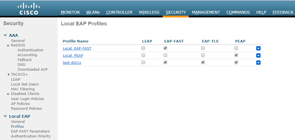 Multiple EAP types mapped on to the single SSID - Cisco Community