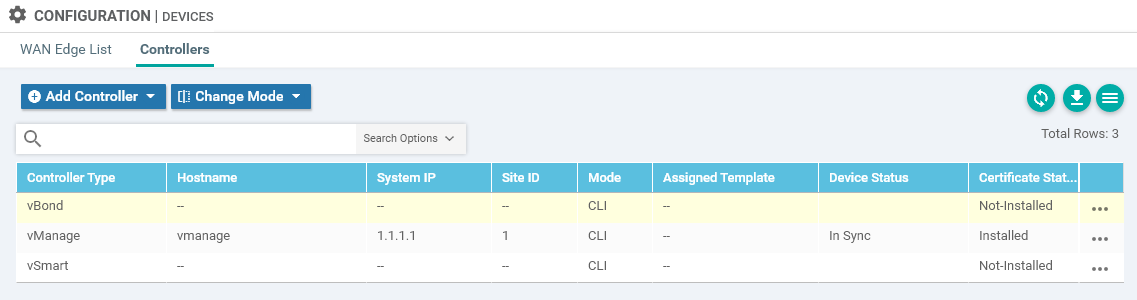 Adding vBond and vSmart to vManage - Cisco Community