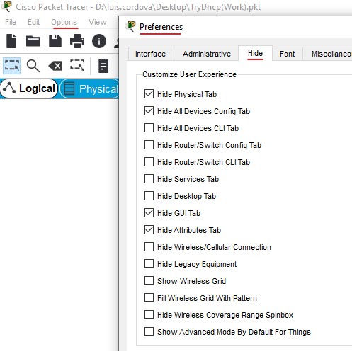 Solved: I have an error question regarding Cisco Packet Tracer. - Cisco ...