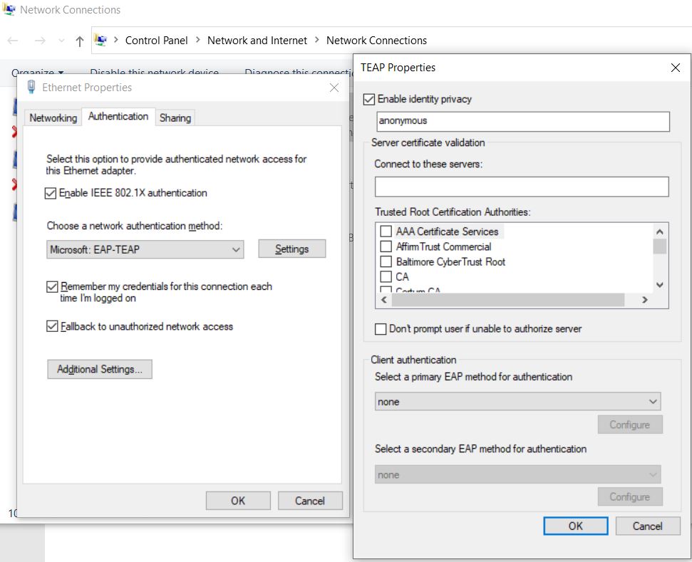 Solved: ISE Deployment EAP-TLS Machine or User Certificates Native ...