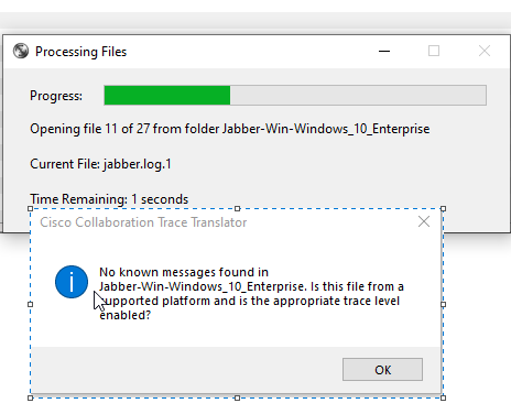 How to read Cisco Jabber Problem Report logs with TranslatorX - Cisco ...