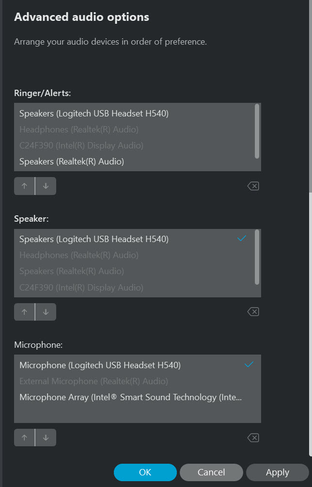 Jabber 12 Calls Device - Cisco Community