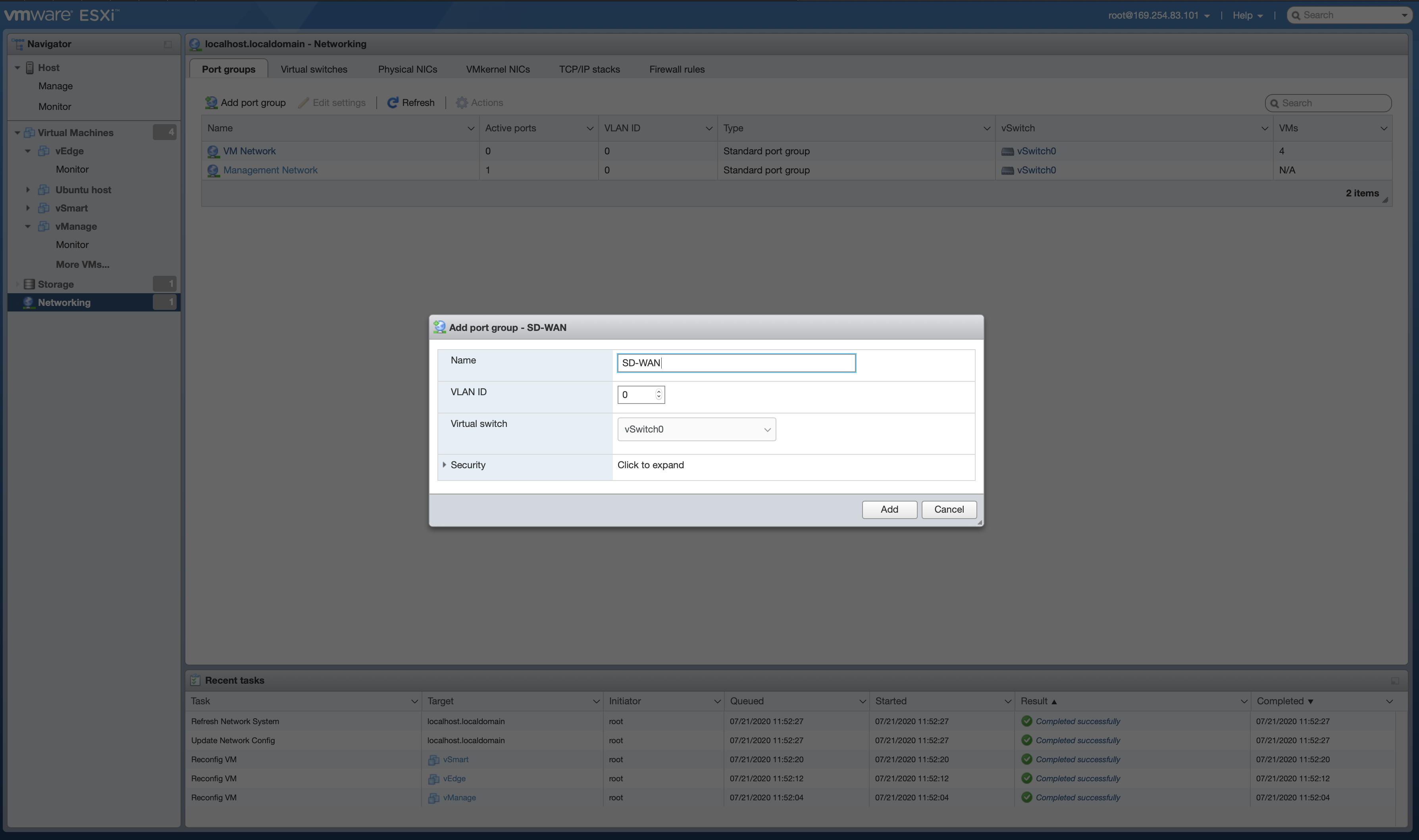 SD-WAN Controller Setup Guide (On-Prem, Non Cloud-Managed) - Cisco ...