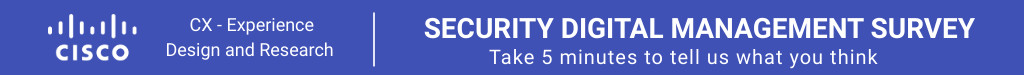 CCP Security Survey - Cisco Community