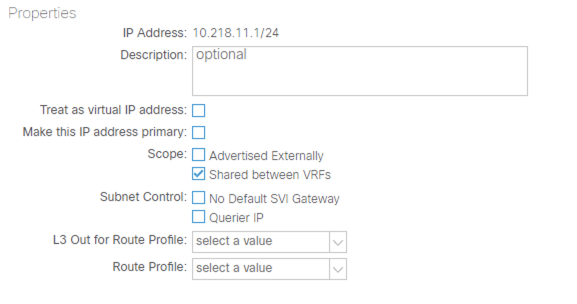 Solved: Subnet Scope under Bridge domain IN ACI - Cisco Community