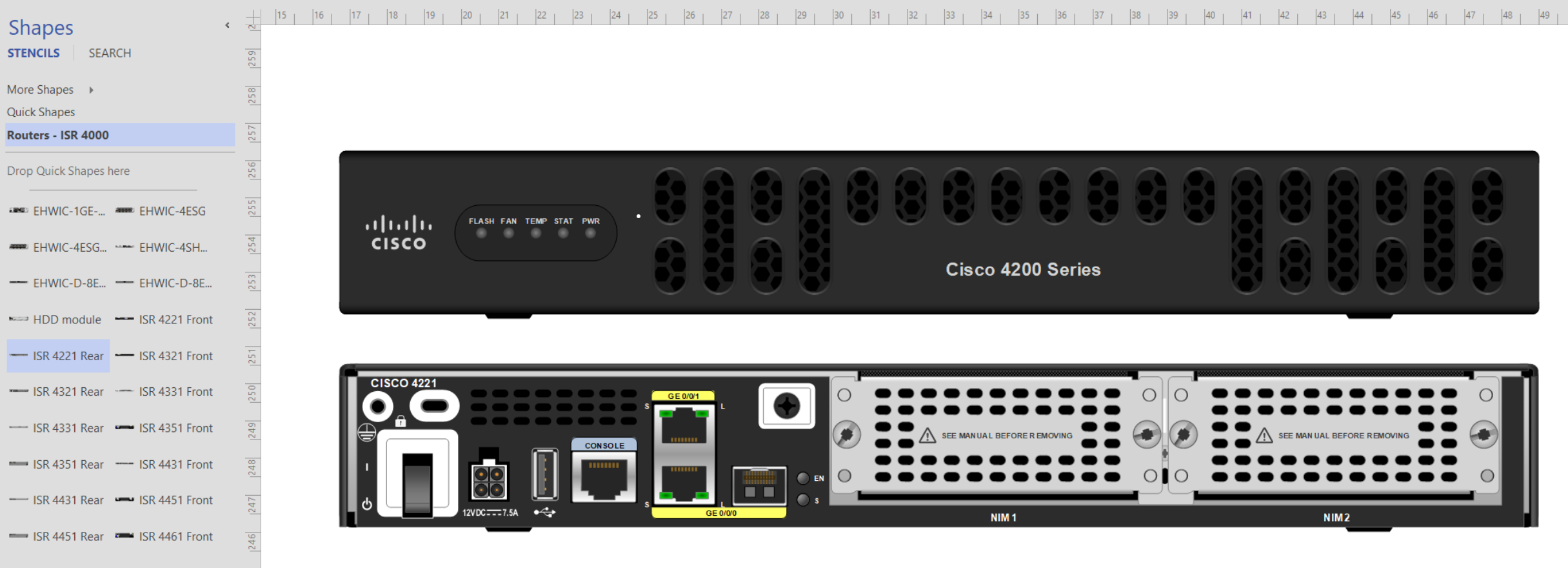 Visio Stencil for ISR 4221 - Cisco Community