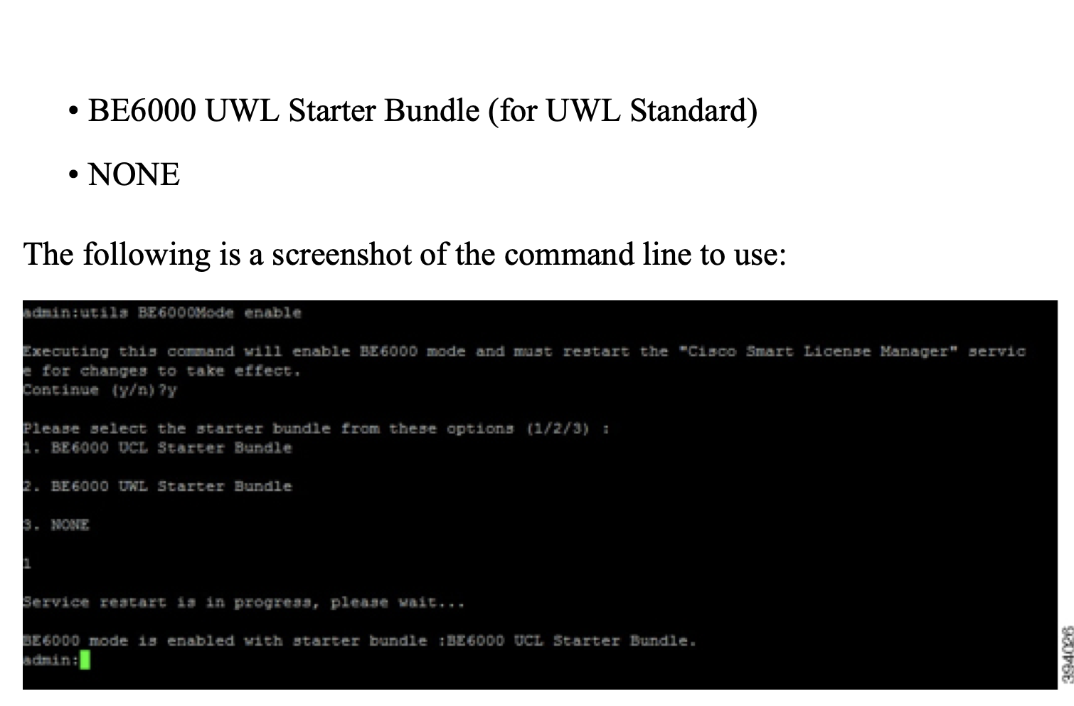 Solved: Smart license Be6k starter Bundle - Cisco Community