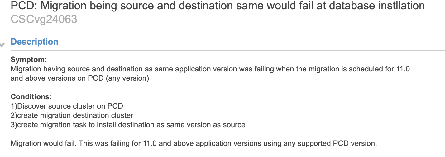 Solved: Migration Fail Prime Deployment - /usr/local/cm/script/cm-dbl ...