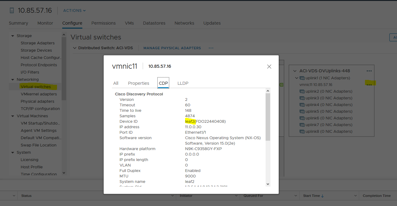 Solved: ACI port-channel out-of-service - Cisco Community
