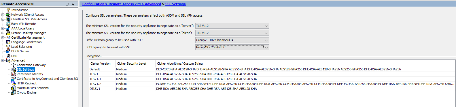 Solved Ssl Ciphers Cisco Community