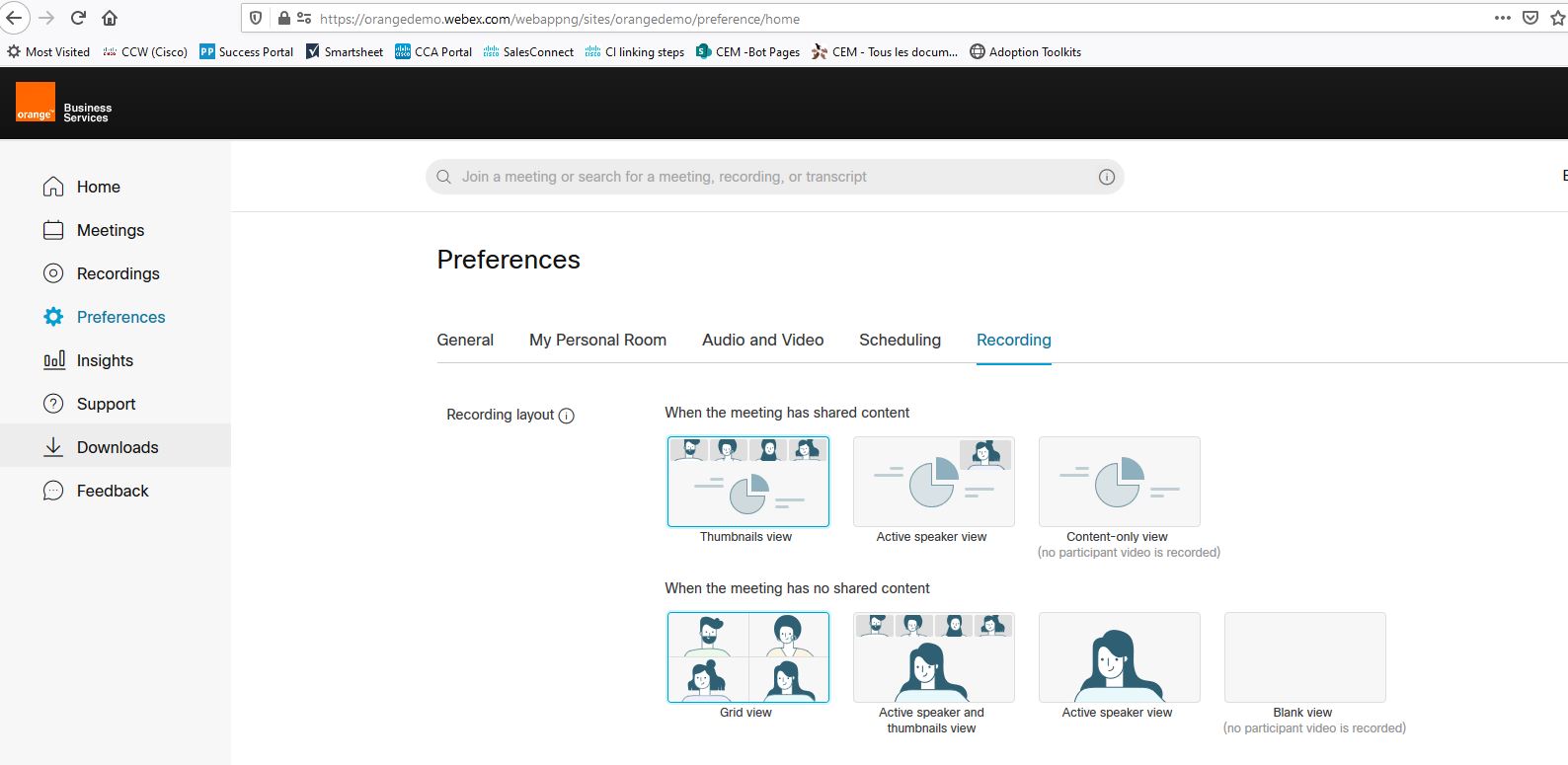 Solved: Recording webex with presenter view as full screen - Cisco ...