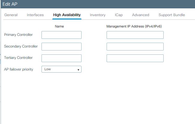 WLC9800 9120AP backup controllers in AP join profile - Cisco Community