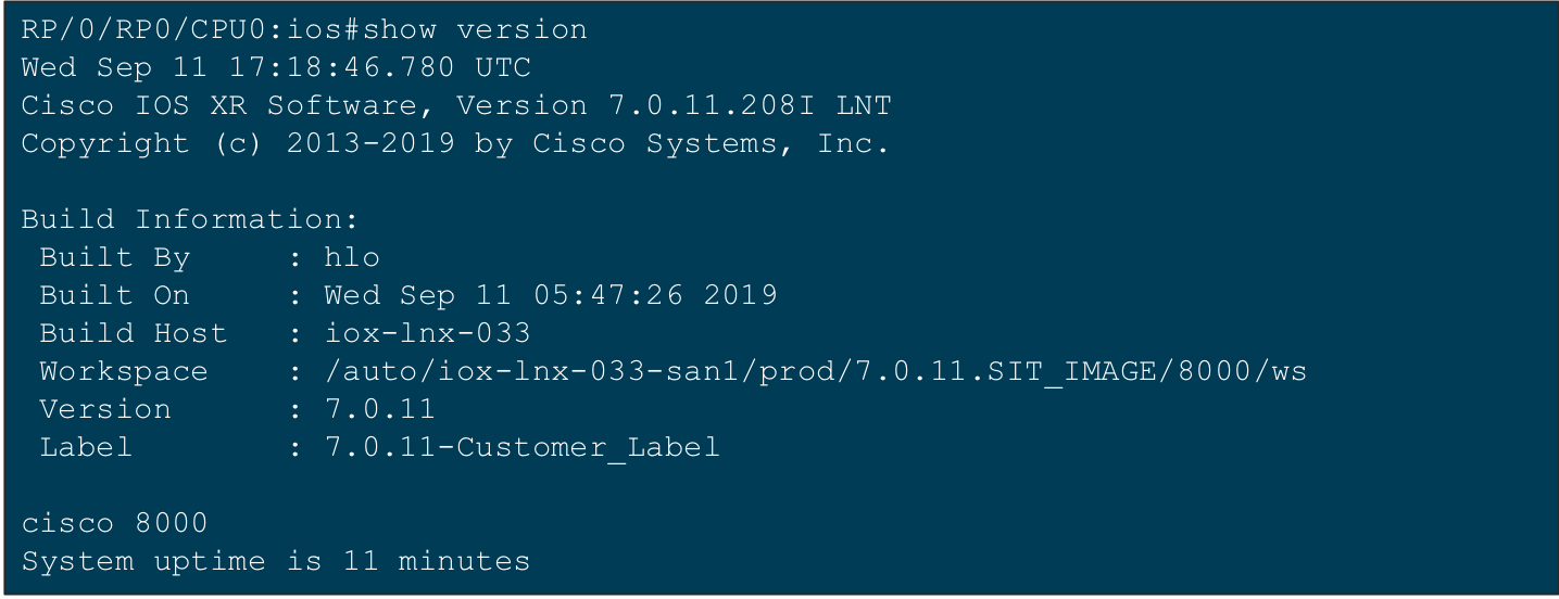 Understanding and using (Golden) ISO images for eXR - Cisco Community