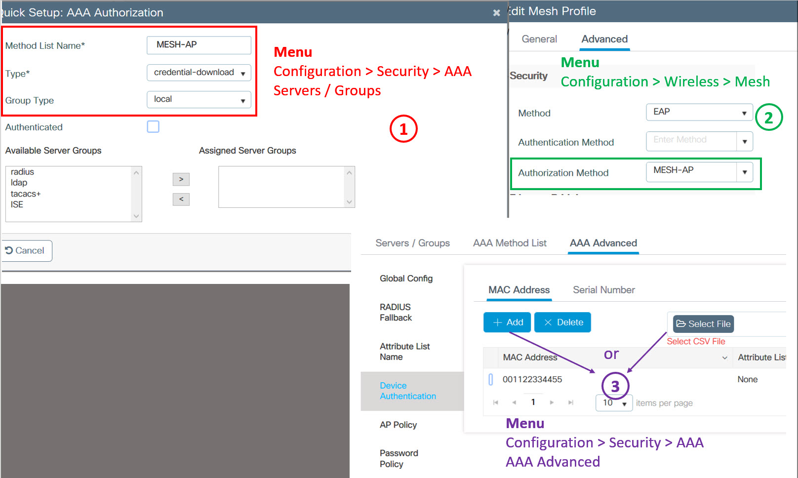 AIR-AP1562I-E-K9 mac authentication bridge mode - Cisco Community