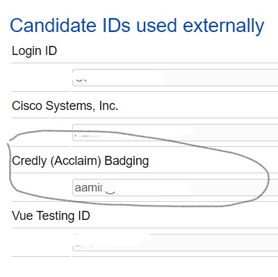 Acclaim Certification Badges on your Community User Profile - Cisco ...