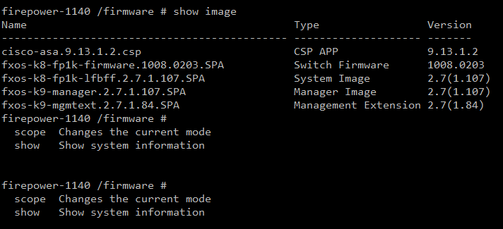 How to upgrade ASA image of FPR-1140 - Cisco Community