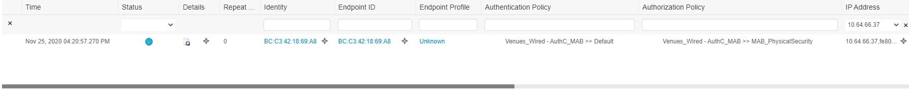 ISE displays session status "Disconnected" - Cisco Community